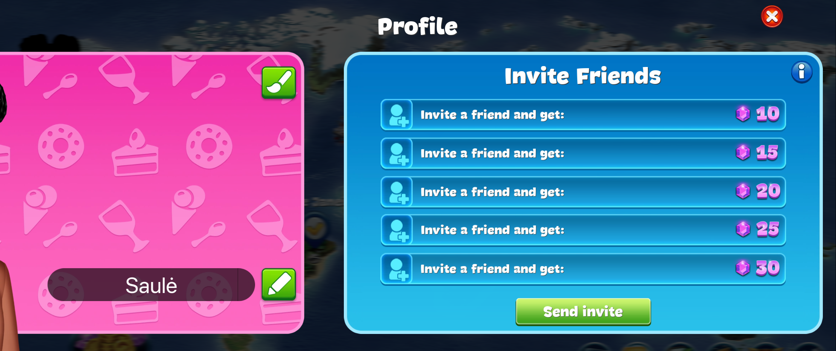 Player Profile and Friend Invite System – NORDCURRENT